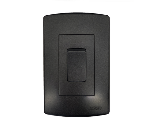 ISOLATOR 30A D/P 4X2 BLACK ONESTO TRINITY – Prothabe