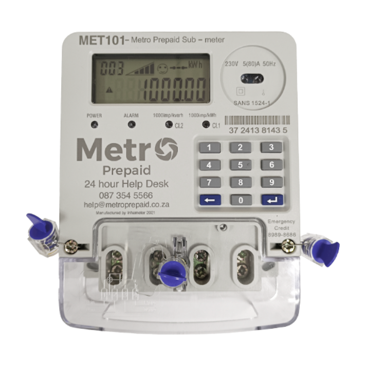 PREPAID METRE METRO MET101 80A – Prothabe